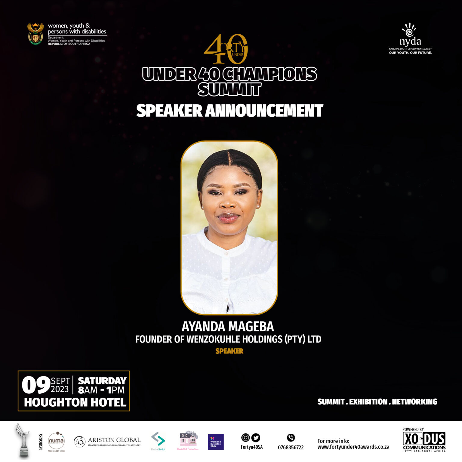 Champion Summit - Forty Under 40 Awards SA